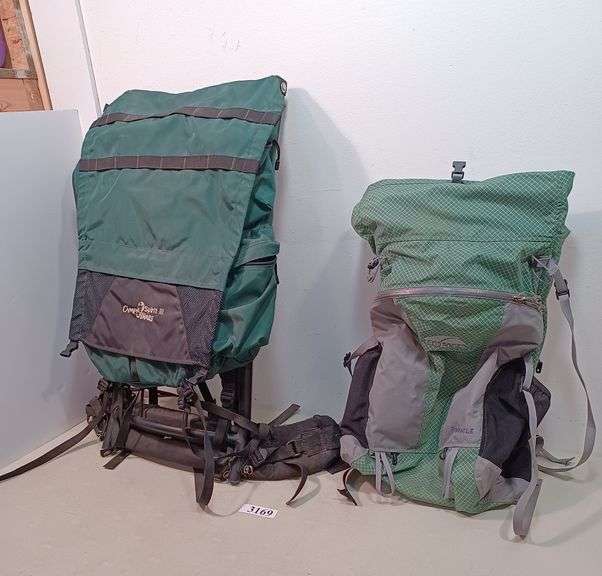 Camp Trails Spirit III frame pack, GoLite Pinnacle backpack - Mark Van ...