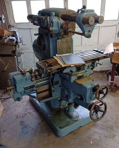 Brown & Sharpe No. 0 Omniversal milling machine - Mark Van Hook, Auctioneer