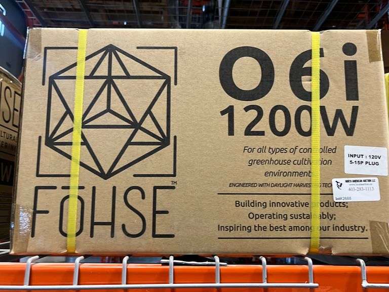 FOHSE 06I 1200W - North American Auction LLC