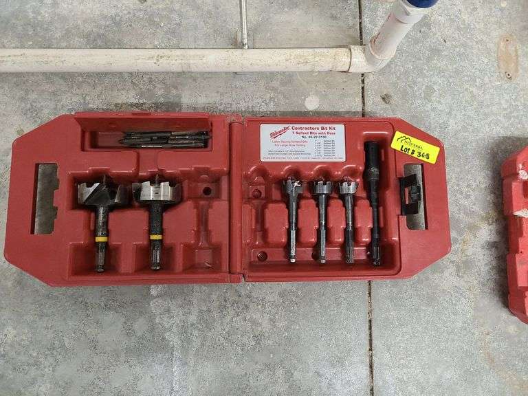 Milwaukee Contractors Bit Kit - Ness Bros Realtors & Auctioneers