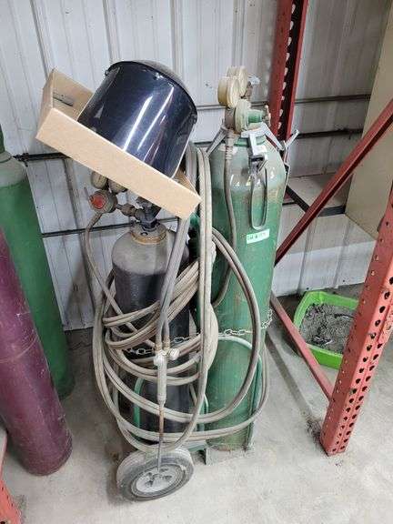Cutting Torch with Tanks - Ness Bros Realtors & Auctioneers