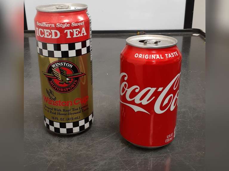 Vintage 1995 Winston Cup Souvenir Sweet Tea Can - Unopened