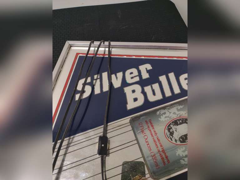 Coors light Silver Bullet light up sign - Northern Kentucky Auction, LLC