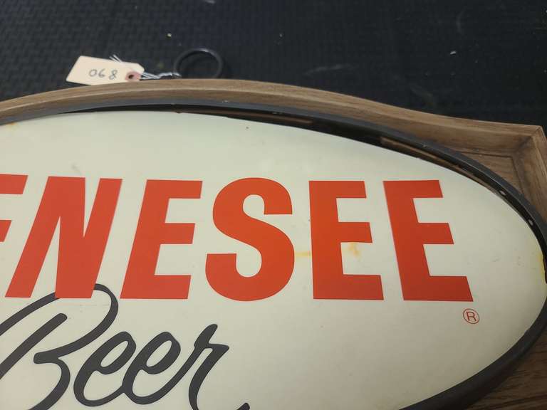 Genesee Beer sign, Approx. 22" x 16"