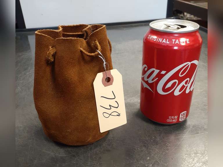Leather Bag of Musket Balls - Northern Kentucky Auction, LLC
