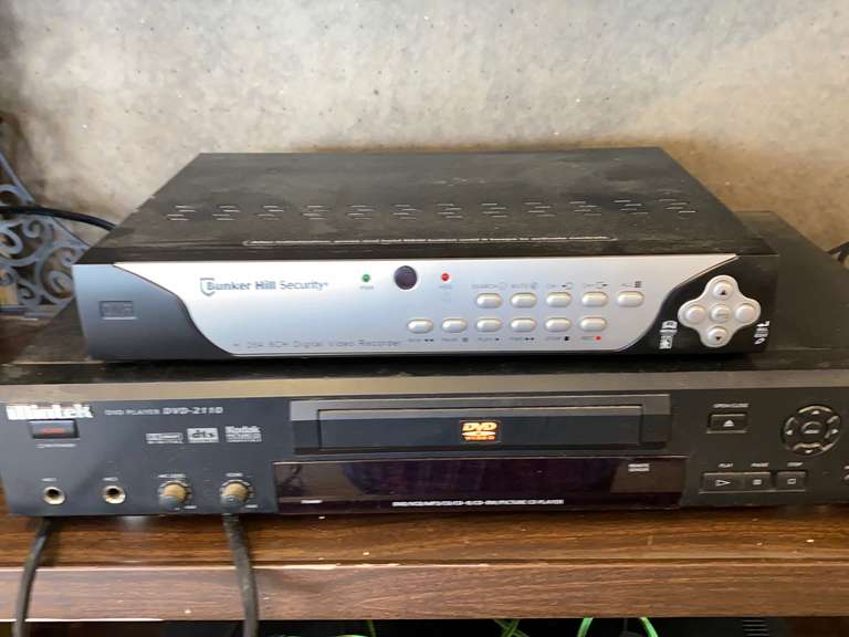 DVD player, eight channel digital video recorder for security system ...