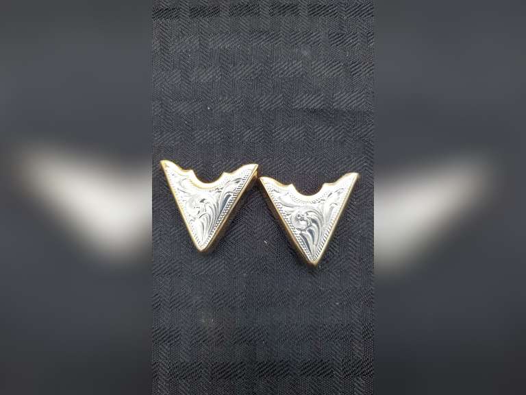 Western Cowboy Collar Tips - Northern Kentucky Auction, LLC