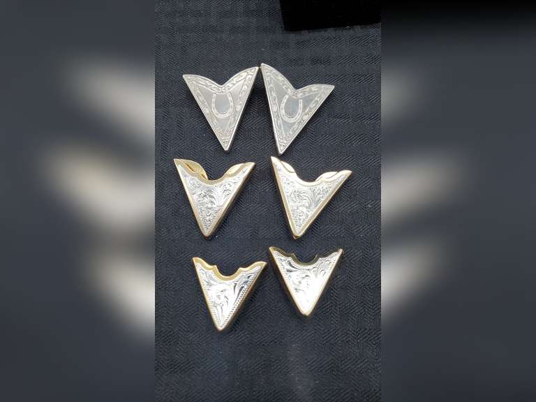 Western Cowboy Collar Tips - Northern Kentucky Auction, LLC