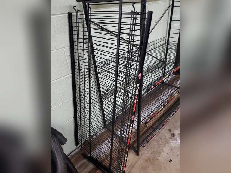 Frito Lay Metal Display Rack, Approx 50" Wx 70" H x 20" D