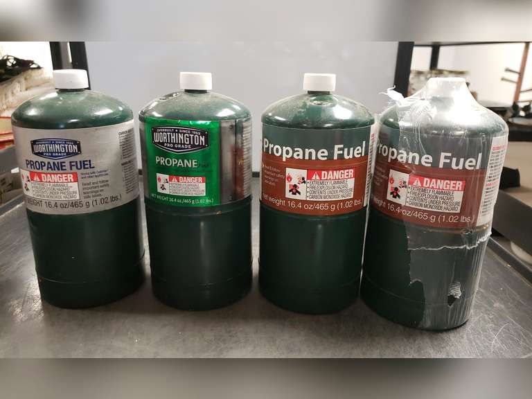 4-16.4 Oz Propane fuel cans