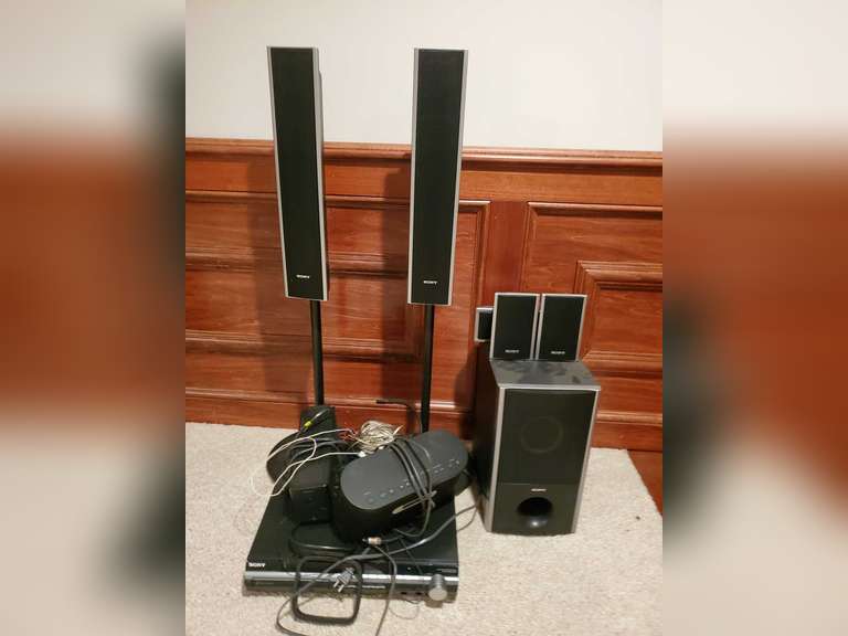 Sony Surround Sound System with 5 Disc CD Changer and Subwoofer. Also ...
