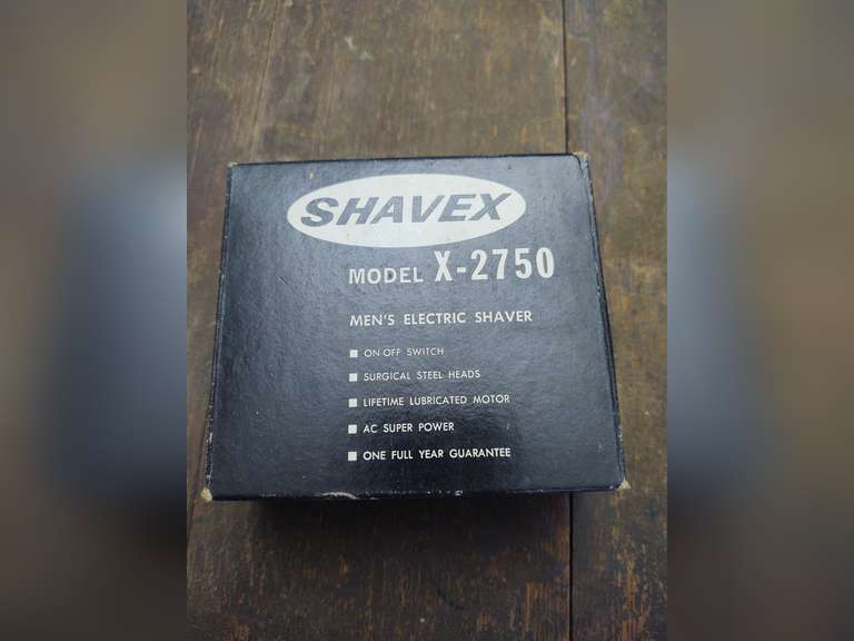 Shaver Model X 2750 Electric Shaver Appears To Be New In Box Northern Kentucky Auction Llc