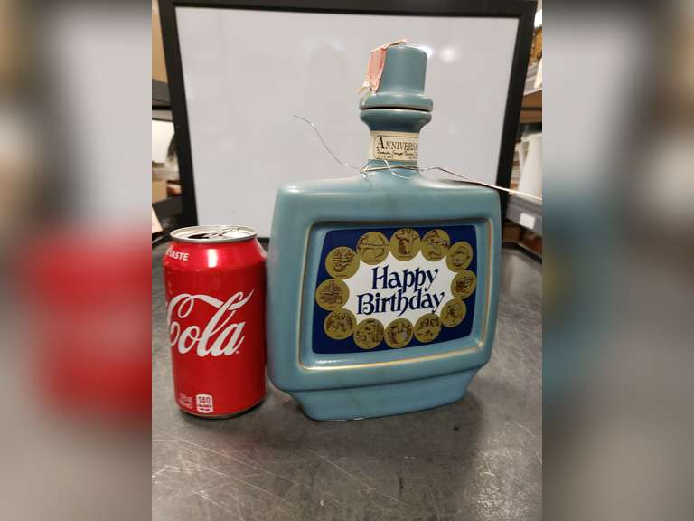 Happy Birthday Ky Bourbon Bottle - Northern Kentucky Auction, LLC
