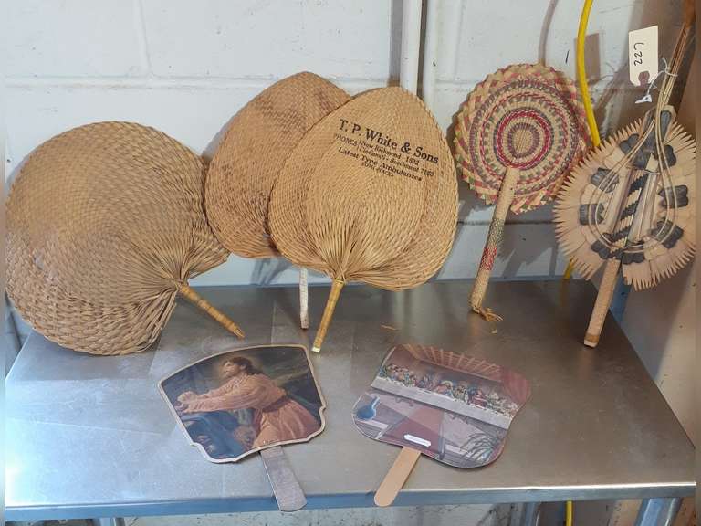 Assortment of Hand Fans