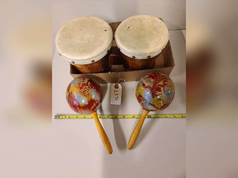 Bongo drums & maracas