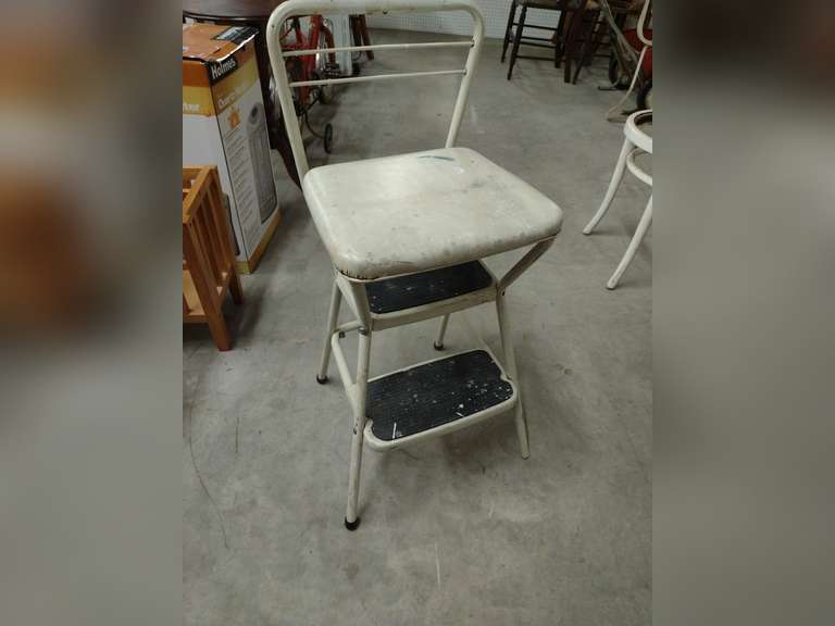 Vintage Cosco step stool chair.