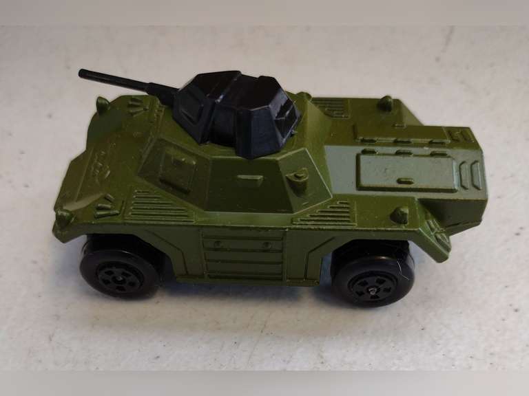1973 Matchbox #73 Weasel tank.