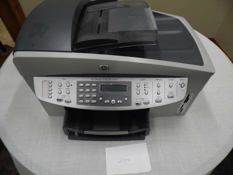 Used HP model 7210 printer donated by Friend of Kiwanis.