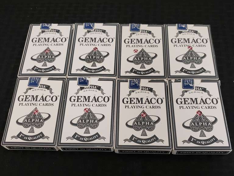 Gemaco playing cards, unverified