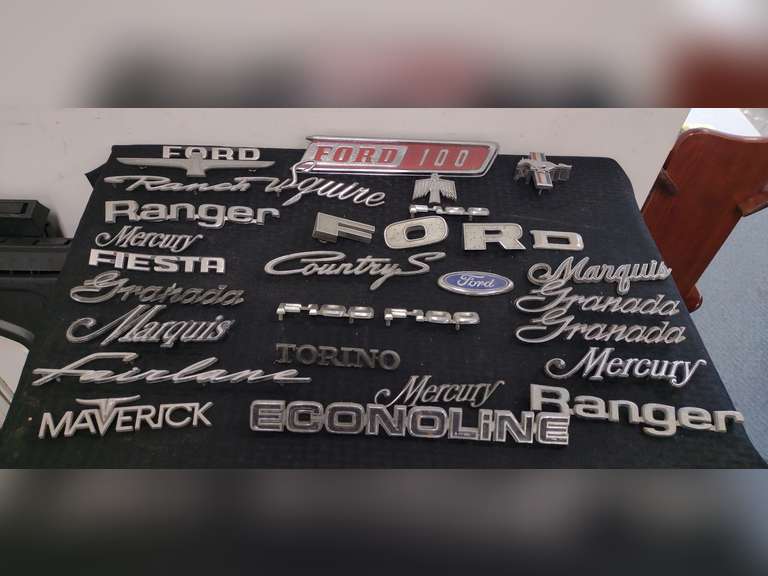 Ford motor original emblems.