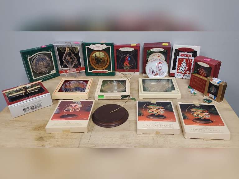 1979 - 1996 Various Hallmark Keepsake ornaments and various Hallmark ...