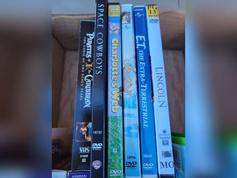 VHS Tapes and DVDs - See Photos - Northern Kentucky Auction, LLC