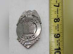 Security Guard badge pin - Northern Kentucky Auction, LLC