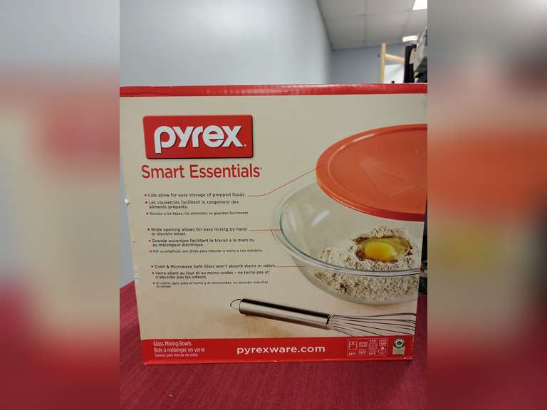 Pyrex Smart Essentials 8 Piece Mixing Bowl Set - Northern Kentucky ...