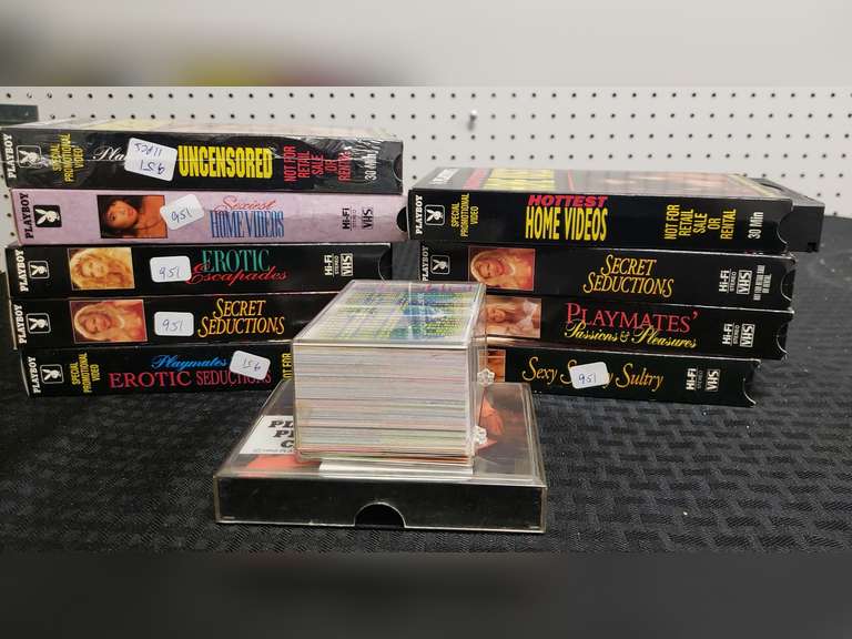 1992-2000 Playboy VHS tapes and playing cards - Northern Kentucky ...
