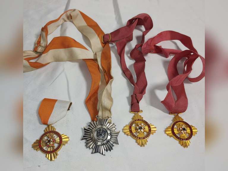 Order of Demolay Cross of Honor medals - Northern Kentucky Auction, LLC