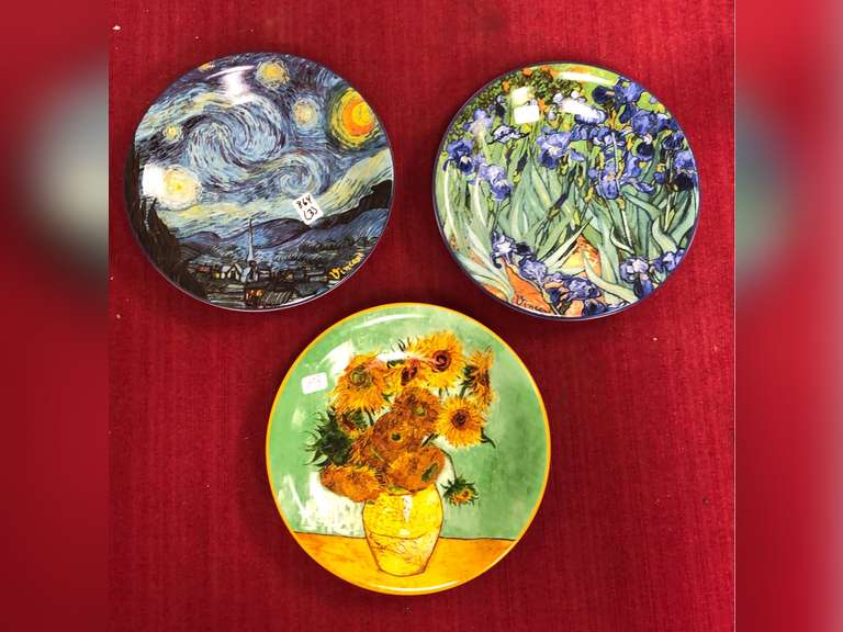 Certified International Vincent Van Gogh Plates
