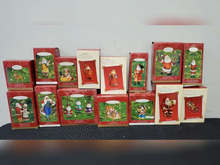 2000 - 2003 Hallmark Keepsake Ornaments: Ringing Reindeer, Mrs. Claus's ...