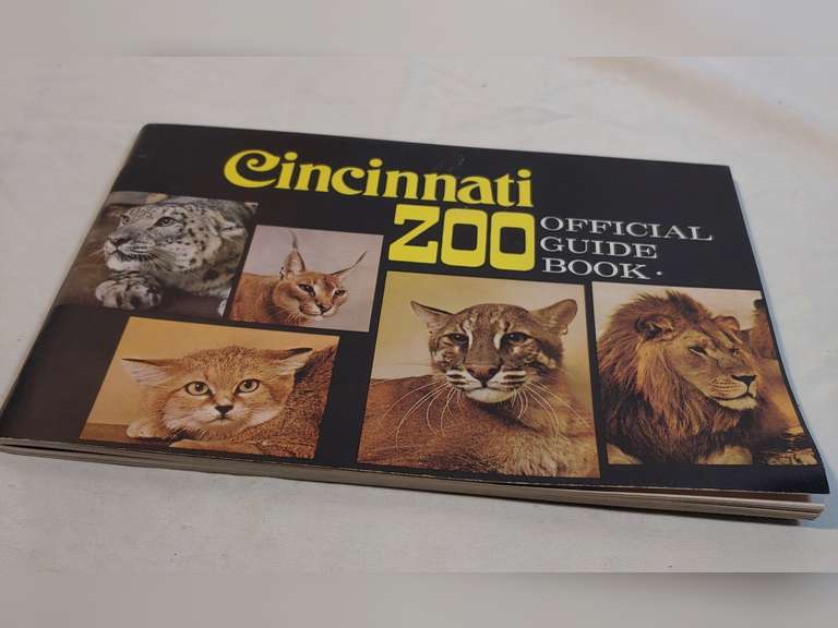 1969 Official Cincinnati Zoo guide - Northern Kentucky Auction, LLC