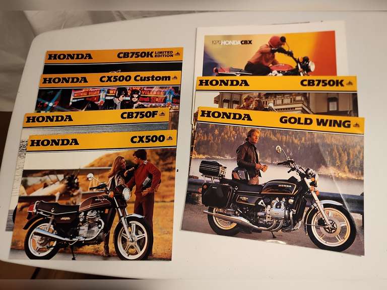 1979 Honda motorcycle brochures - Northern Kentucky Auction, LLC