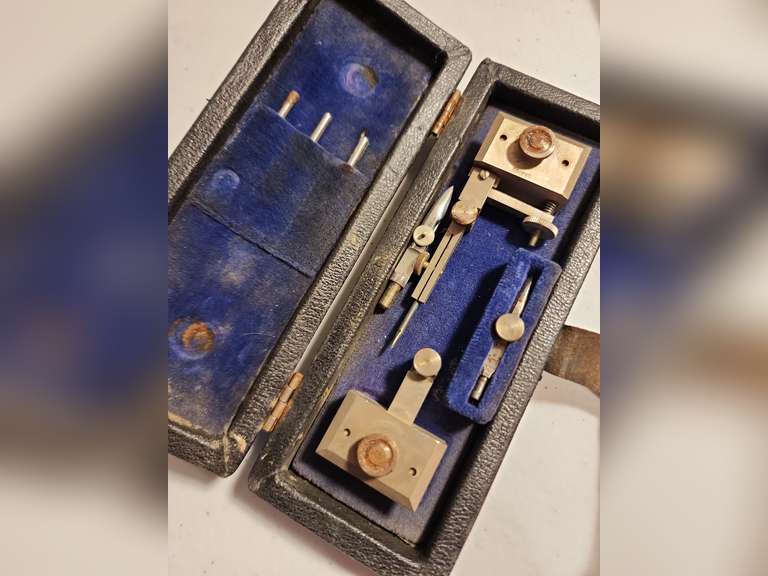 2 Sets of old drafting tools