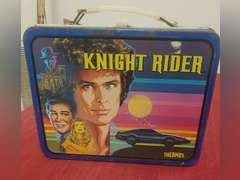 Knight Rider metal lunch box and thermos - Northern Kentucky Auction, LLC