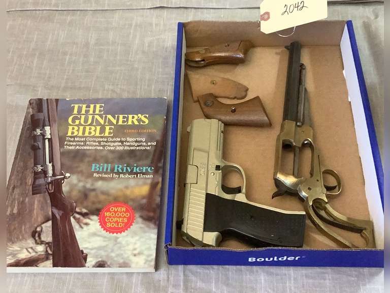 The Gunners Bible, black powder pistol parts, handles pellect pistol.