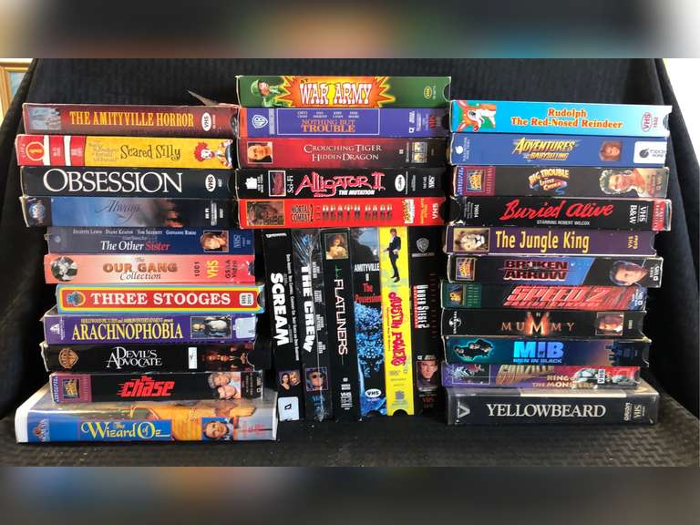 Various VHS Movies (Unverified)
