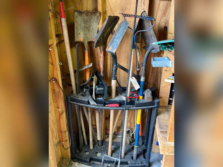 All of the hand tools shown and the holder - Northern Kentucky Auction, LLC