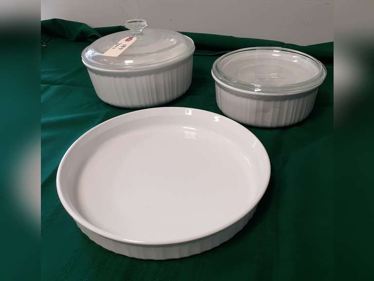 Corning Ware French White Bakeware - Northern Kentucky Auction, LLC