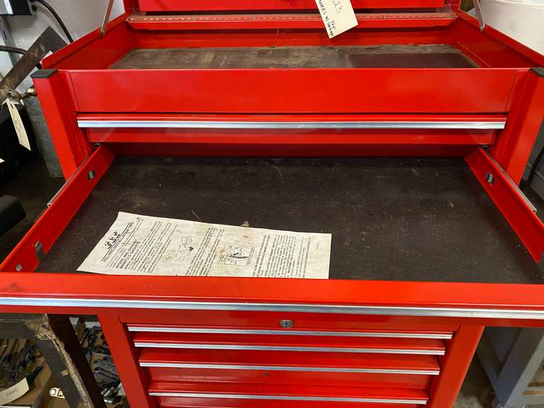 Snap-On tool storage tool roll cart & contents. No Key.