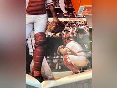 Wheaties box from 1990 Cincinnati Reds and a Johnny Bench poster ...