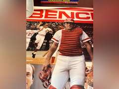 Wheaties box from 1990 Cincinnati Reds and a Johnny Bench poster ...