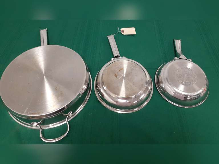 Wolfgang Puck Bistro Collection Stainless Steel 11" Chicken Fryer & 8 ...