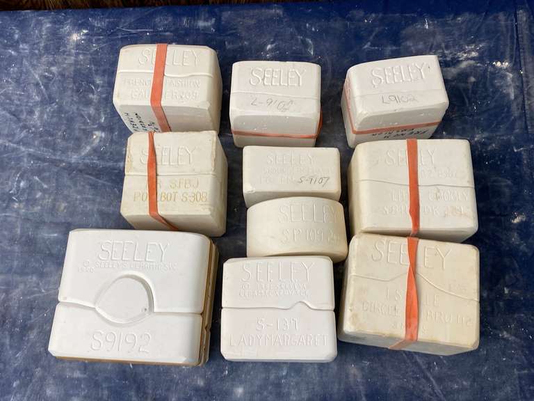 Nine Seekey ceramic molds - Northern Kentucky Auction, LLC