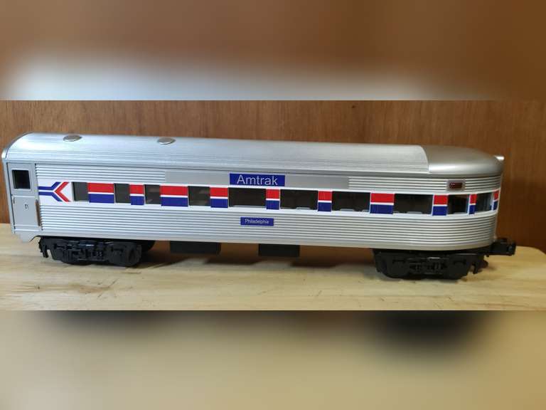 O-27 Rail King Amtrak streamlined observation car - Northern Kentucky ...