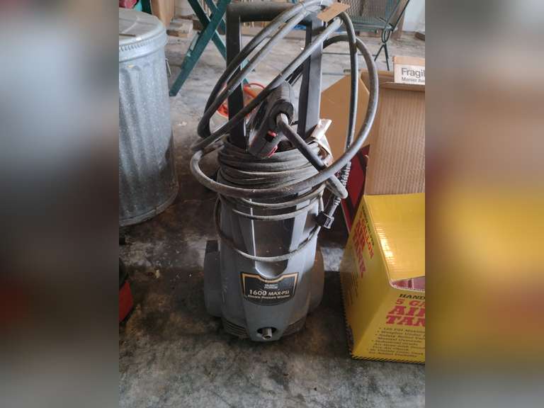 Task Force 1600 max psi pressure washer - Northern Kentucky Auction, LLC