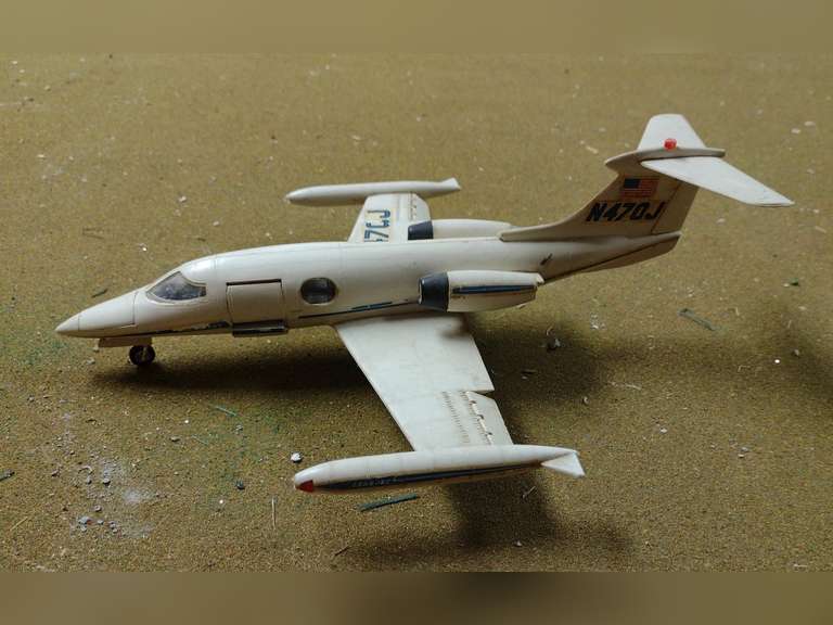 Model Lear jet.
