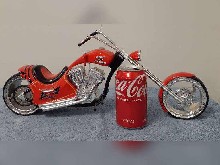 Budweiser King of Beers Collectible Chopper Model - Northern Kentucky ...