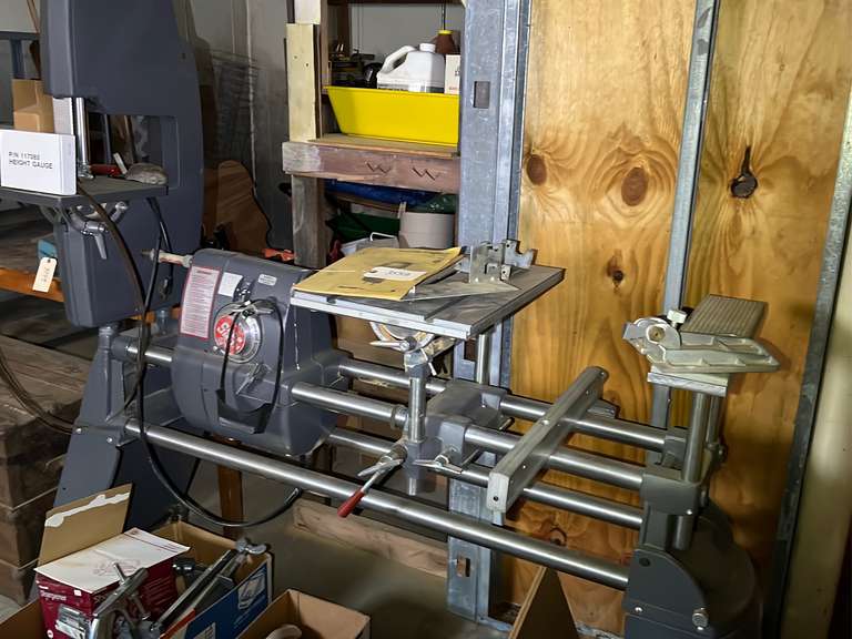 Shopsmith with all of the accessories and supplies shown in the photos ...